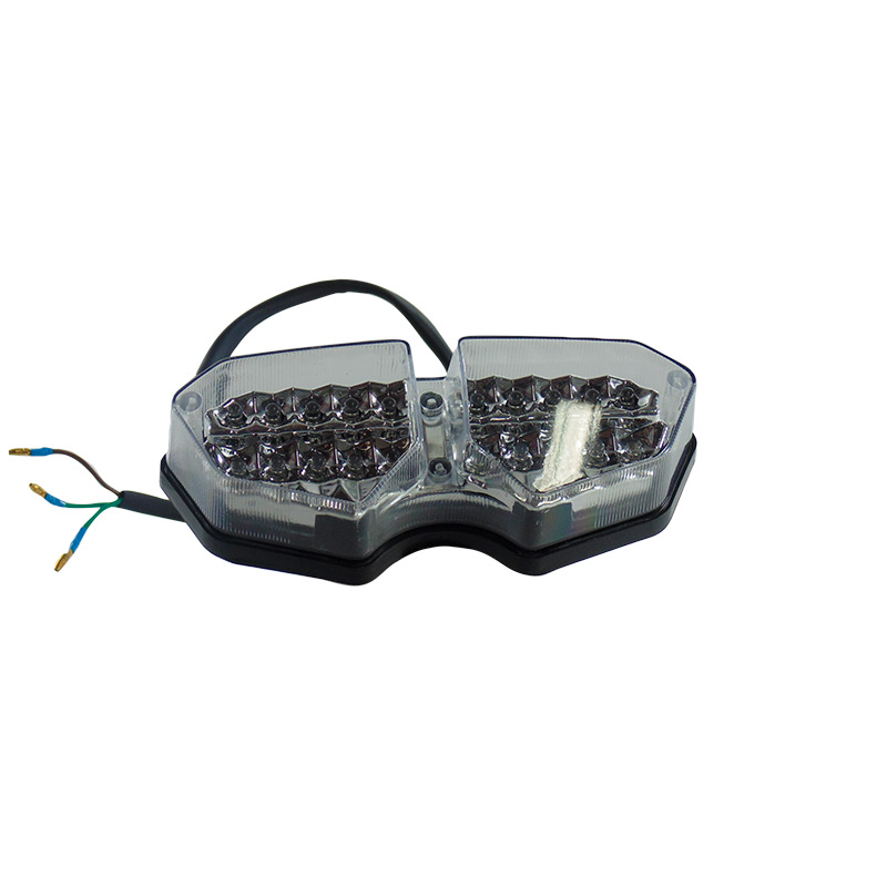 STOP COMPLETO AKT-125 SL MOD. NUEVO/NKD 125 LED LENTE TRANSPARENTE ...