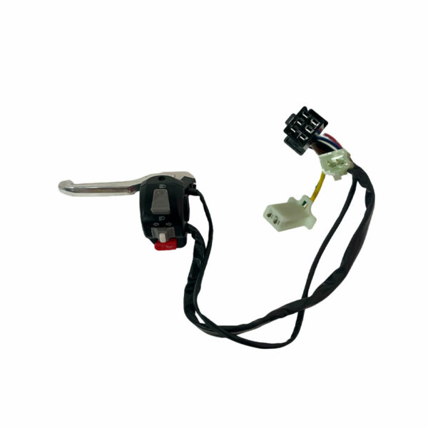 COMANDO IZQUIERDO BWS-125 CON MANIGUETA CROMADA (CABLE LARGO ...