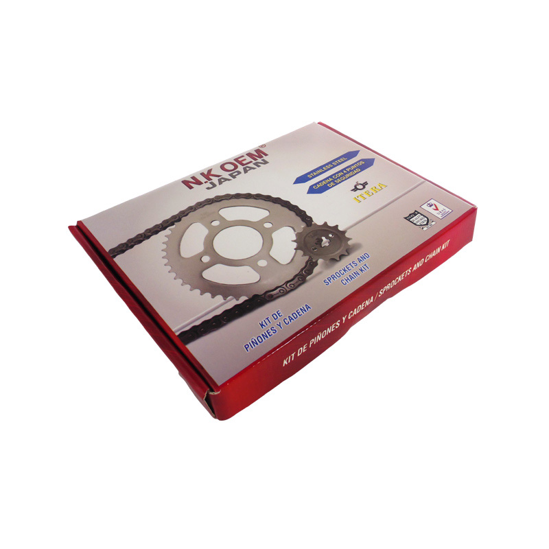 KIT ARRASTRE PLATEADO TX-200 RIN RADIOS 15T/46T + 428HX132L (VEN.) – Importadora Okla